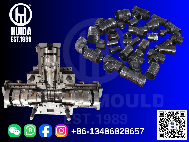 Corrugated Pipe Fitting Mould - Buy Corrugated Pipe Fitting Mould ...