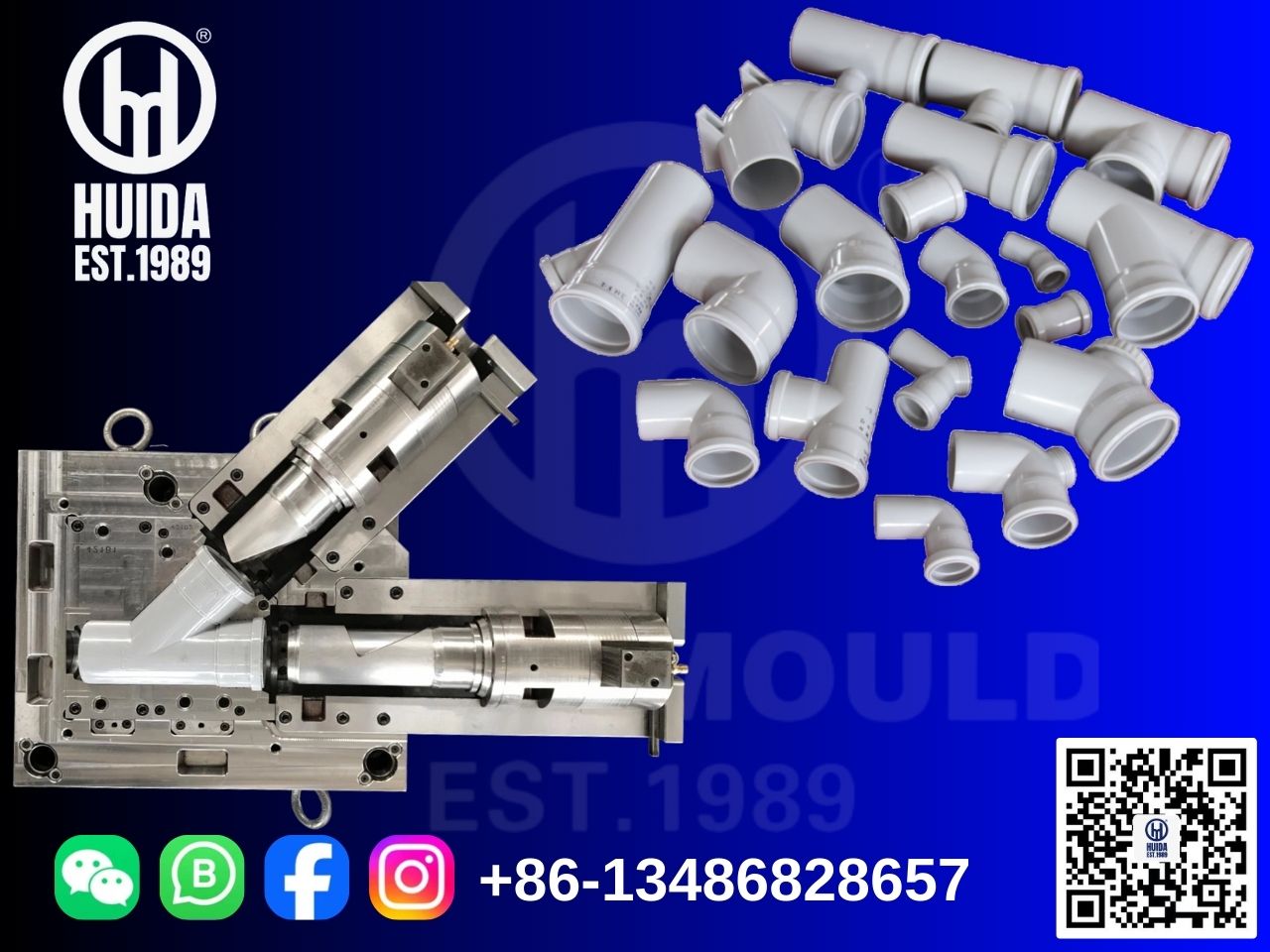 PP Collapsible Fitting Moulds - Buy Product on Huida Mould