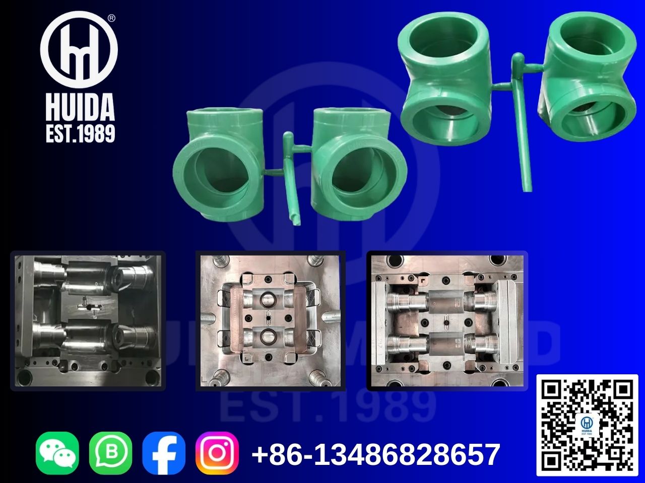 PPR EQUAL TEE FITTING MOULD - Buy fitting mould, PPR EQUAL TEE FITTING ...